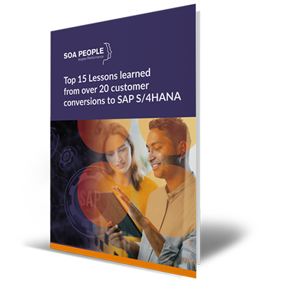 eBook 15 lessons learned conversions to SAP S/4HANA